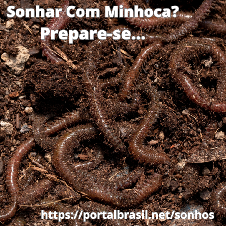 Sonhar com minhoca tem Alguns Significados. Atenção! Cuidado!